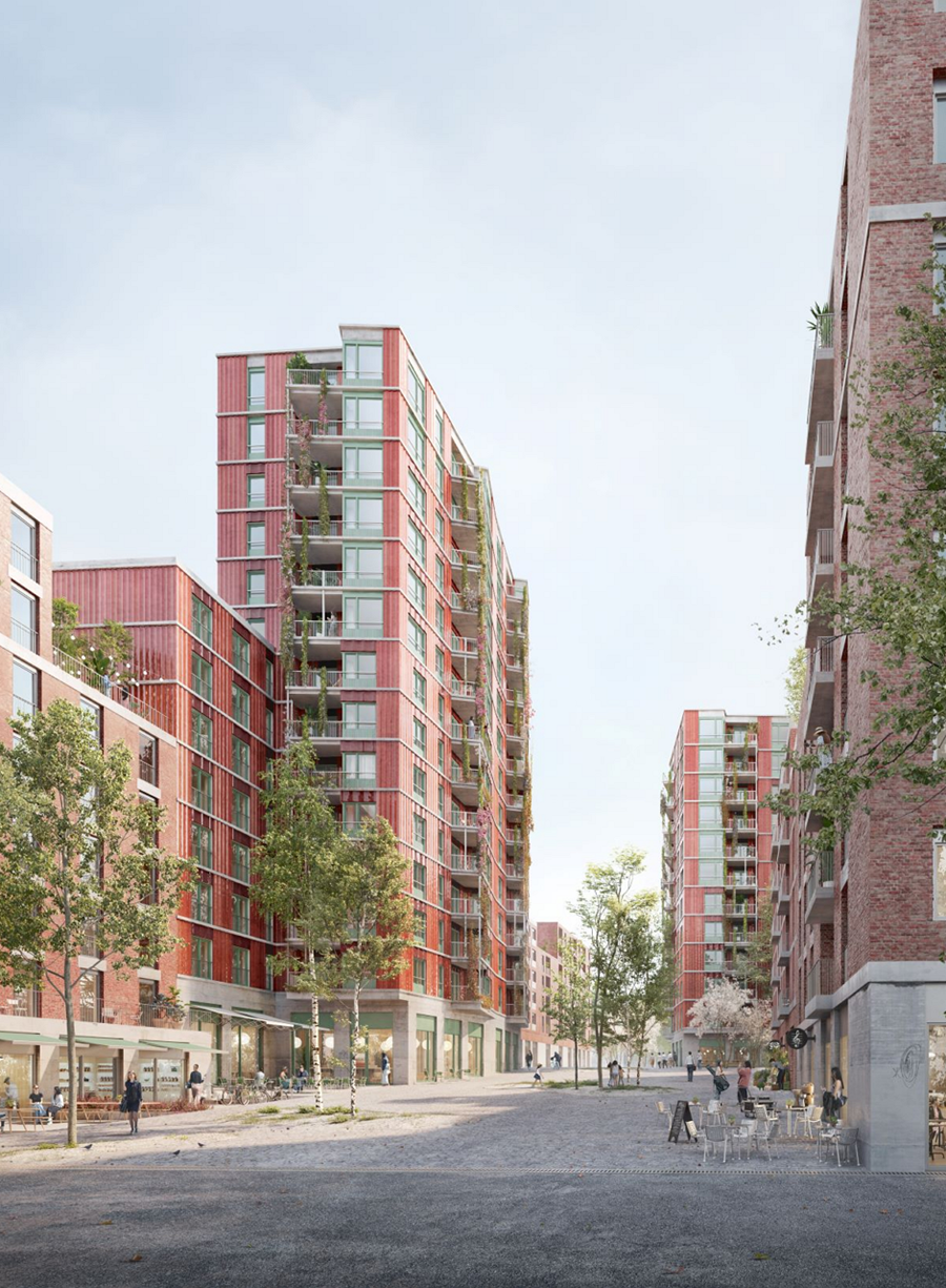 So soll Eimsbüttels neues Stadtquartier aussehen – Duplex Architekten ...